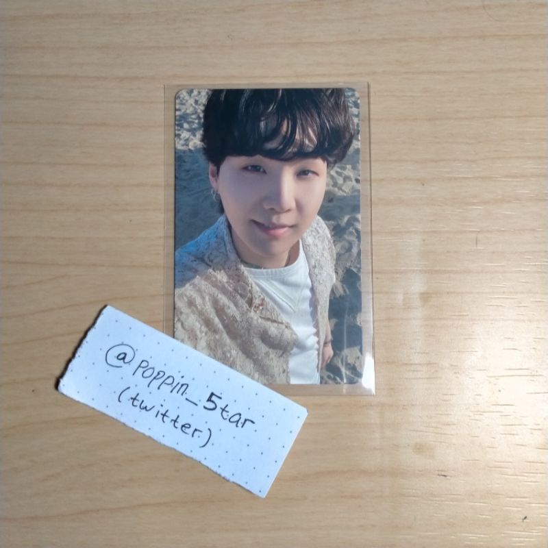 Jual PC Suga Peaches Photocard BTS Min Yoongi Album Butter Ready Stock Bangtan PTD Peach Only ...