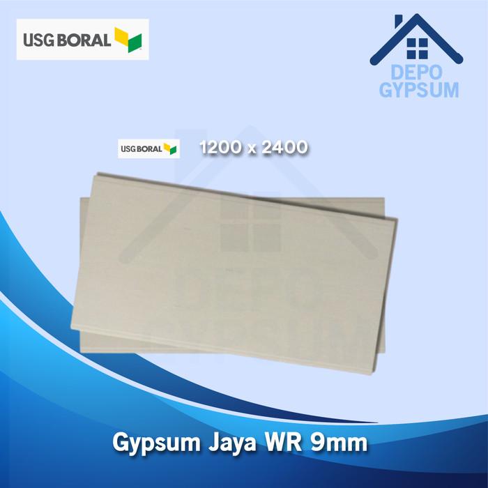 Jual Papan Gypsum Jayaboard Wr (Water Resistant / Tahan Air) 09Mm ...