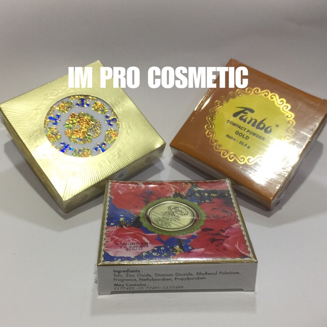 Jual FANBO Bedak Gloria 5, Fanbo Gold & Fanbo Rose | Shopee Indonesia
