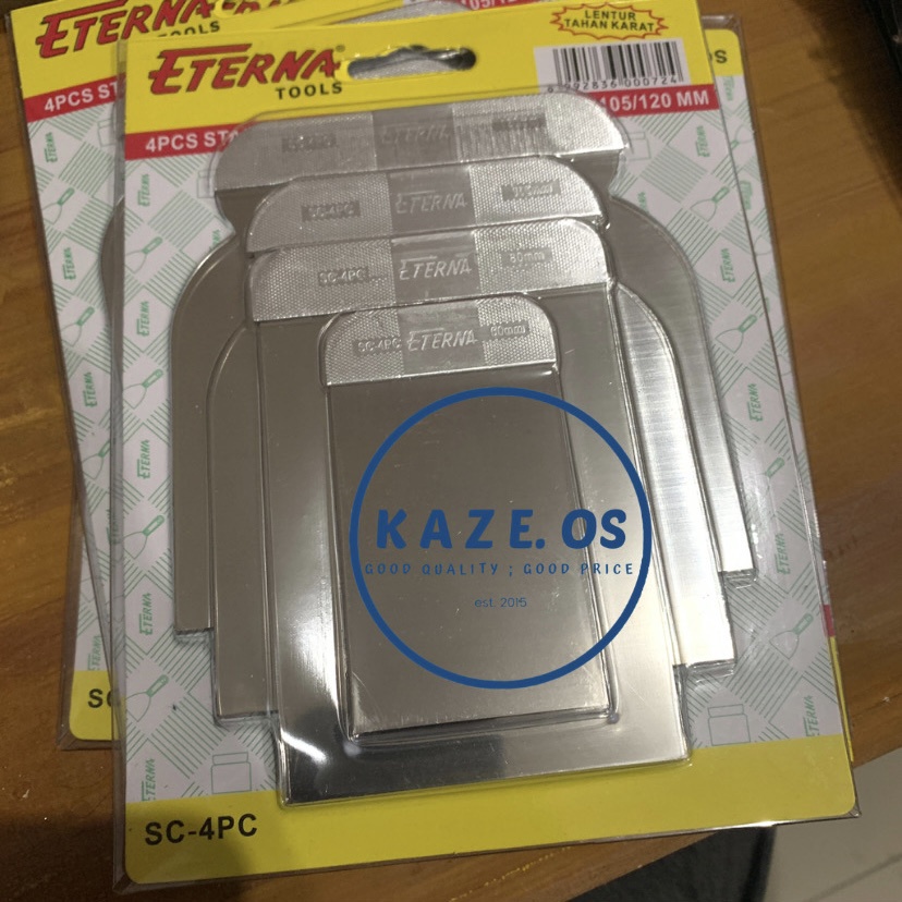 Jual ASLI 100% KAPI SET ETERNA 4 PCS KAPI SET STAINLESS STEEL // CAT ...