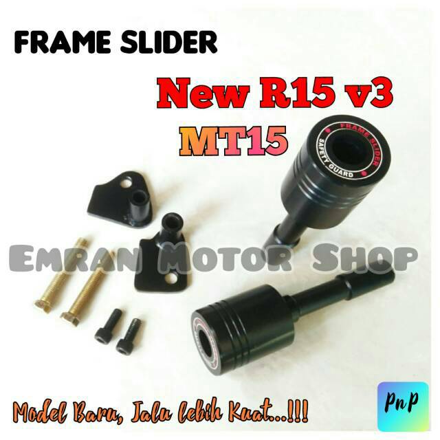 Jual Frame Slider New R15 v3 dan MT15 Model Baru like Agna | Shopee ...