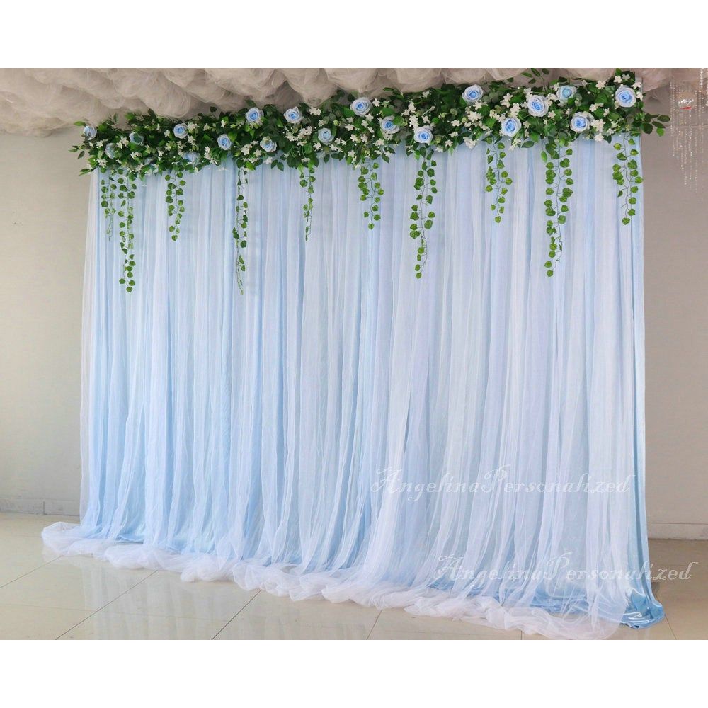 Jual paket backdrop lamaran dekorasi pesta paket lengkap 2m x 3m ...