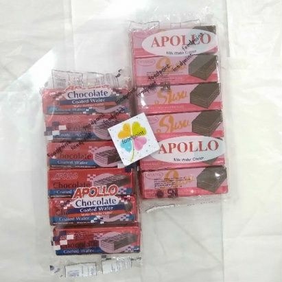Jual Apollo Wafer Coklat / Apollo Wafer Susu | Shopee Indonesia
