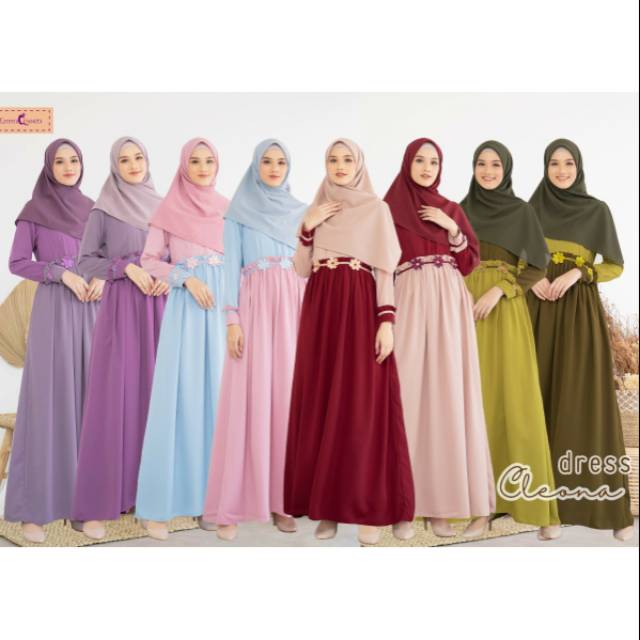 Jual Cleona Dress Original Emmaqueen | Shopee Indonesia