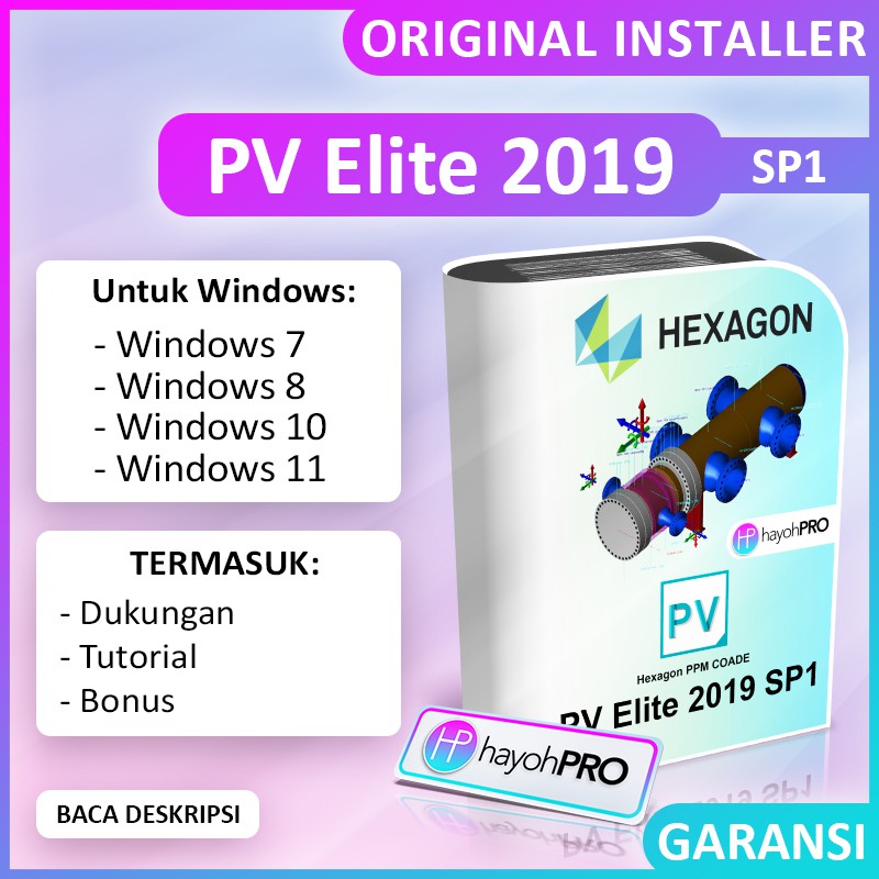 Jual PV Elite 2019 SP1 2018 SP2 2017 SP1 2016 SP1 2015 SP2 2014 SP2 ...