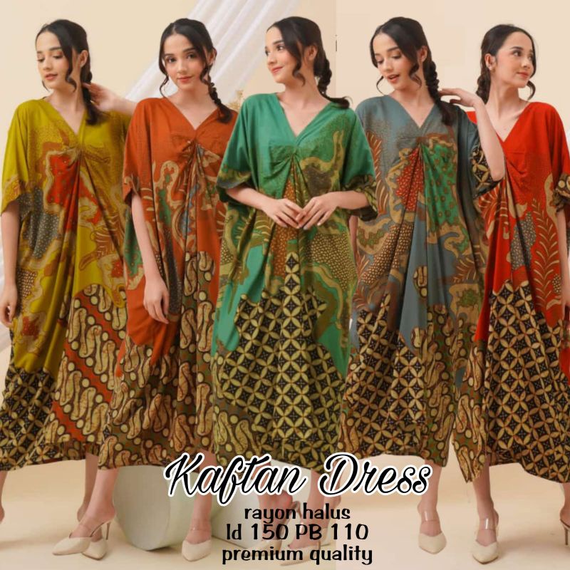 Jual (Semerbak) baju tidur daster Kaftan new corak kawung trendy ...