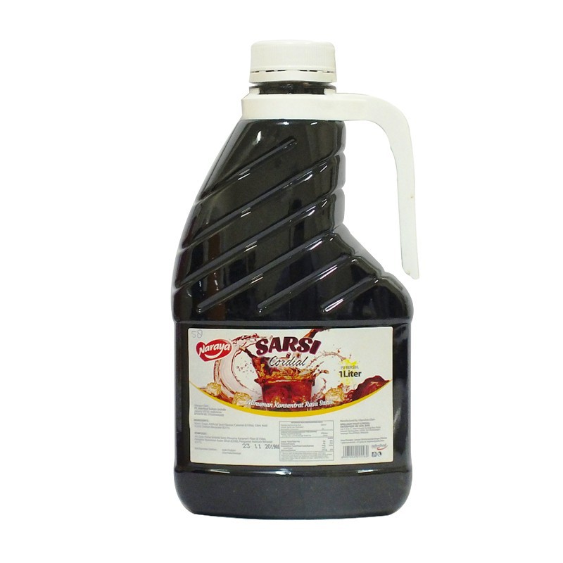 Jual (Khusus JNE, Gosend, Grab) Sirup Sarsi Naraya 1 Liter Botol ...