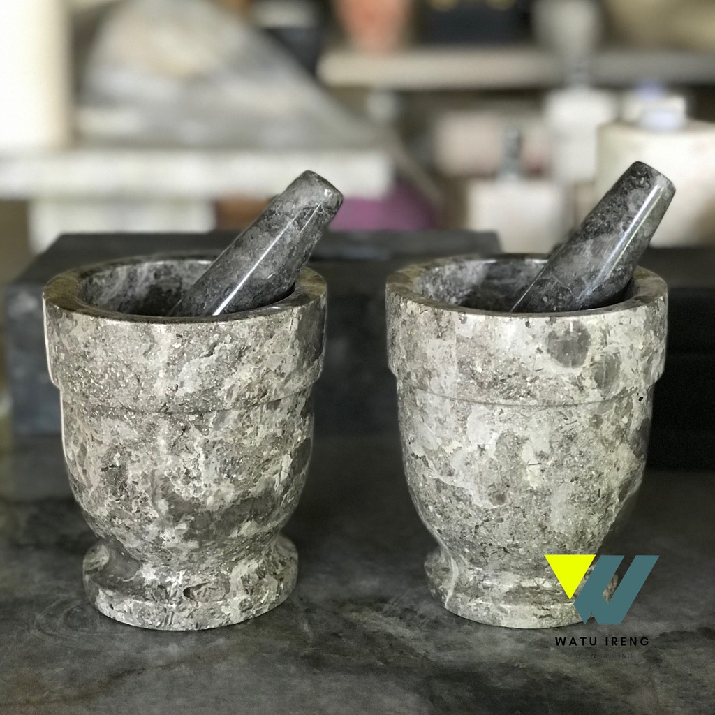 Jual Mortar pestle Tumbuk Obat marmer lumpang marmer/ Penumbuk Obat ...