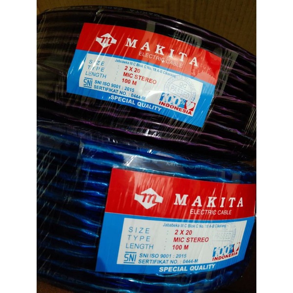 Jual Kabel mik makita 2x20 streo | Shopee Indonesia