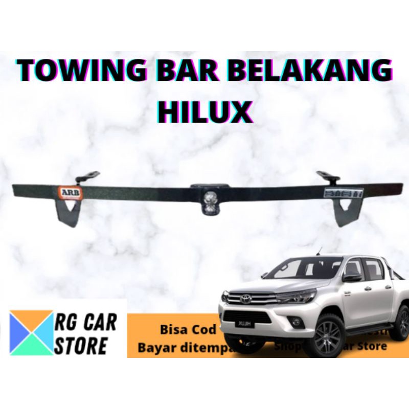 Jual TOWING BAR BELAKANG HILUX/BESI PELINDUNG BUMPER BELAKANG TOYOTA ...