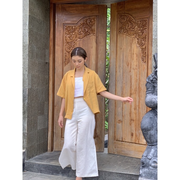 Jual Errie Top Mustard | Shopee Indonesia