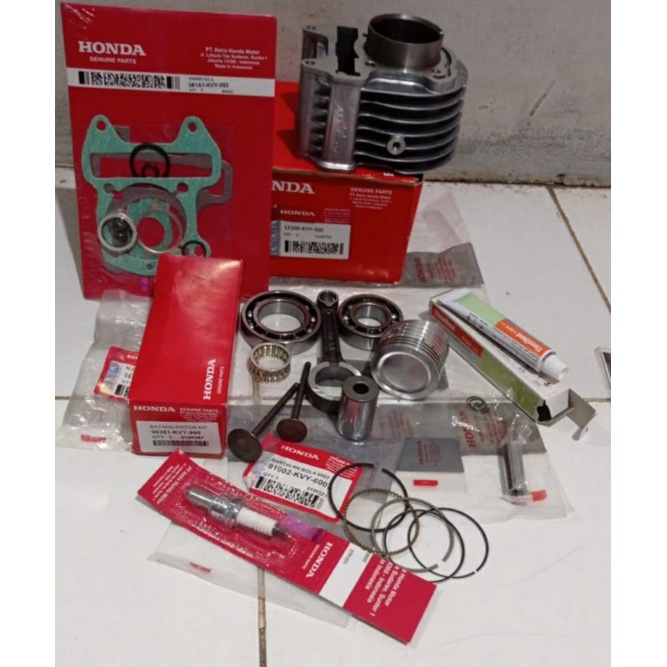 Jual paket blok seher komplit kvy honda beat karbu scoopy karbu spacy karbu | Shopee Indonesia