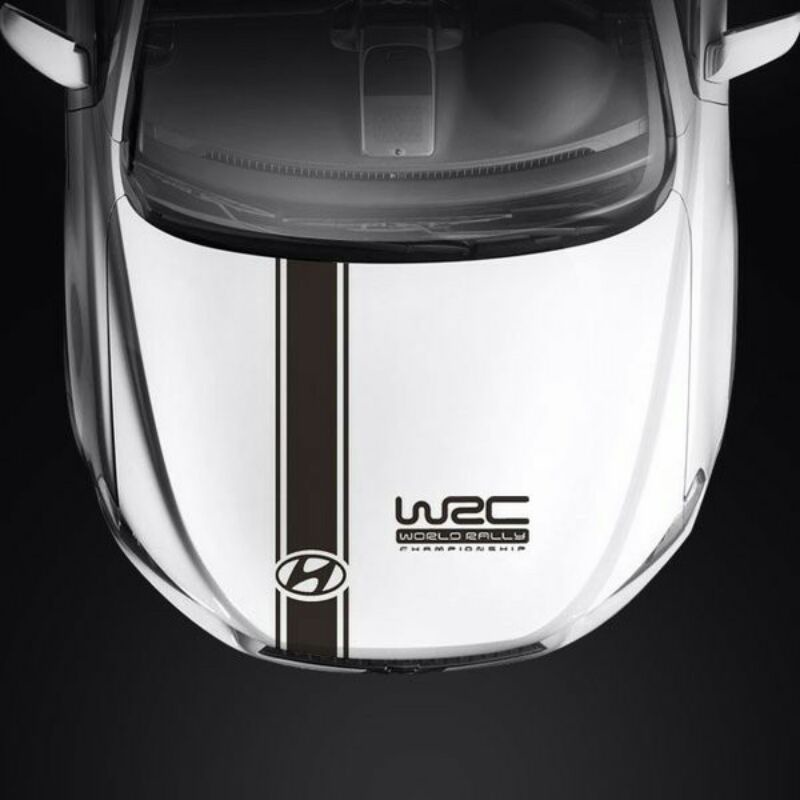 Jual STICKER STIKER KAP MESIN MOBIL HYUNDAY WRC | Shopee Indonesia