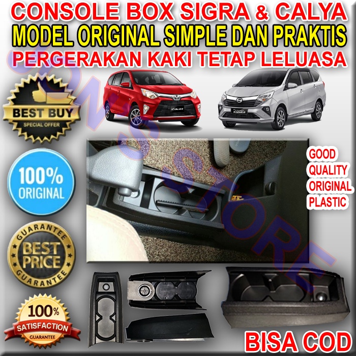Jual CONSOLE BOX SIGRA CALYA MODEL ORIGINAL/ORGANIZER SIGRA/TEMPAT ...