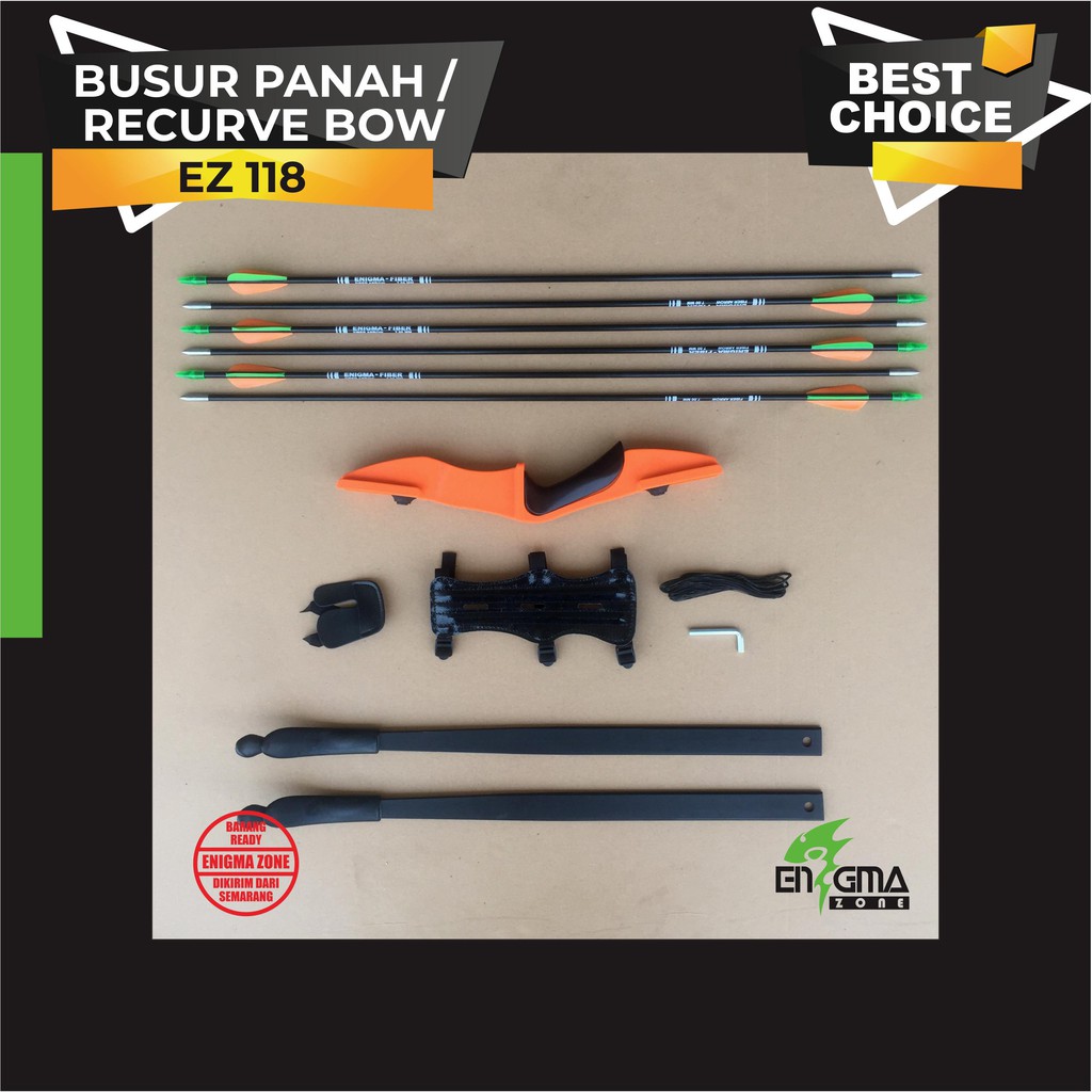 Jual PAKET BUSUR RECURVE EZ118 - RECURVE BOW - BUSUR PANAH - ENIGMAZONE ...