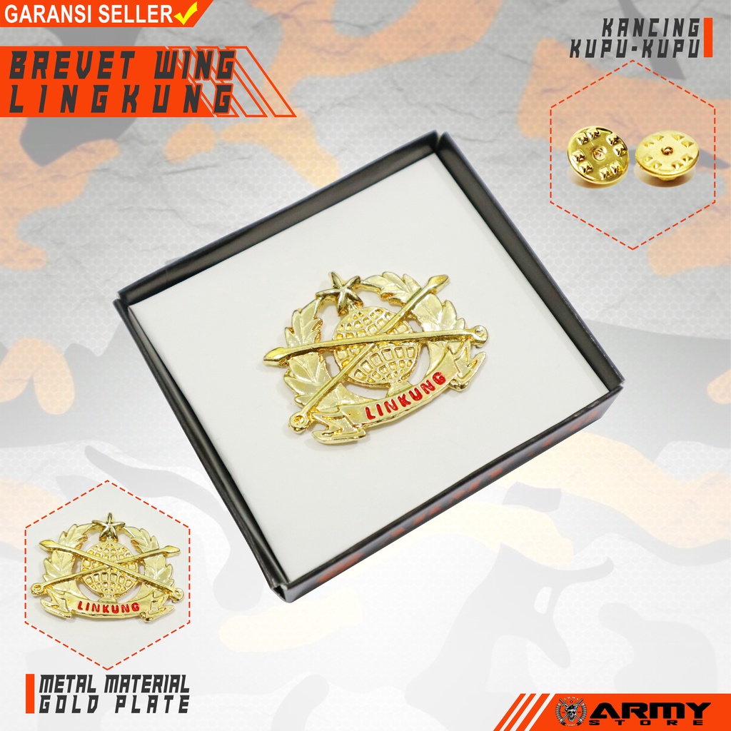 Jual wing brevet lingkung tni | Shopee Indonesia