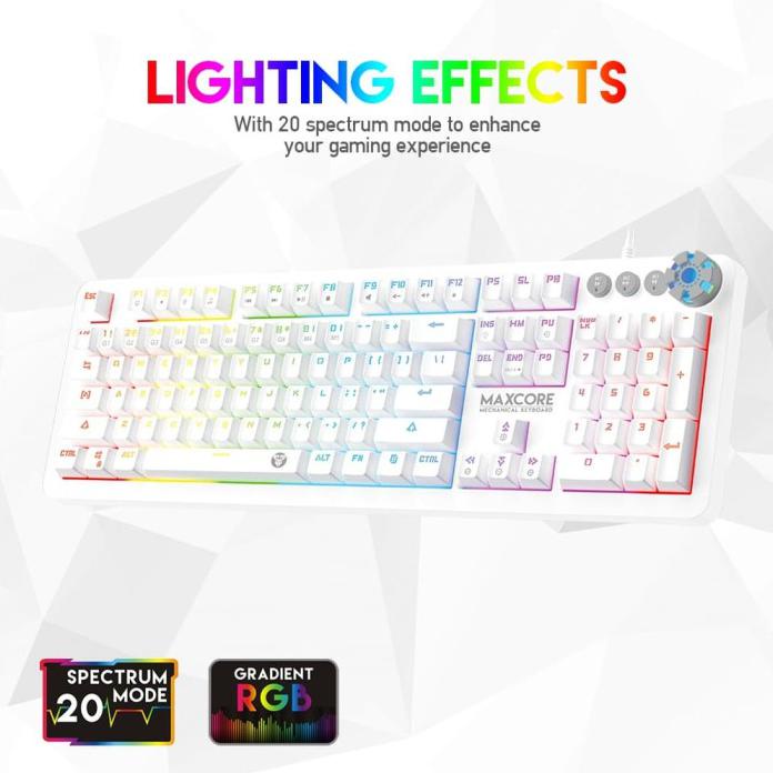 Jual FANTECH SPACE EDITION MAXCORE MK852 KEYBOARD GAMING MECHANICAL ...