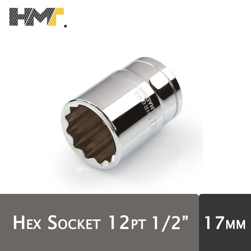 Jual Hex Socket 12pt 17mm / Mata Kunci Shock 1/2" ( TAIWAN QUALITY ...