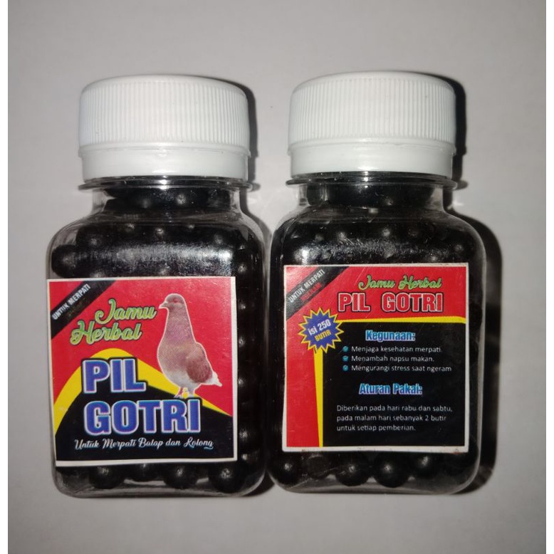 Jual Pil Gotri Ngeram *isi 250 butir | Shopee Indonesia