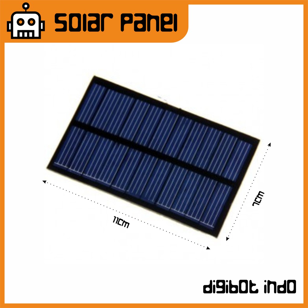 Jual Mini Solar Panel - 5V 1.1W 220MAh | Shopee Indonesia