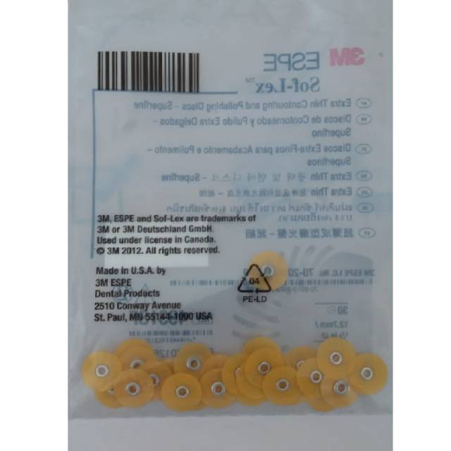 Jual Soflex 3M Espe "SUPERFINE" Sof-lex sangat halus Dental Polishing Disc Disk | Shopee Indonesia