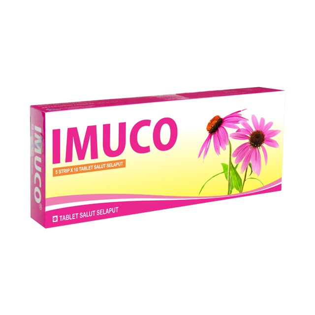 Jual Imuco Tablet ( isi 1 Box = 5 Strip, @10 Tablet ) | Shopee Indonesia