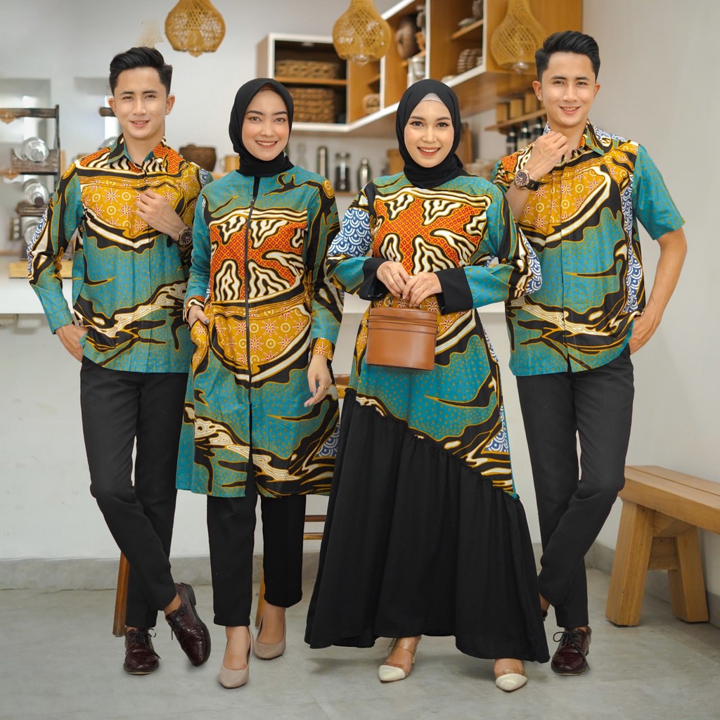 Jual Benang Raja Batik Couple Pria Wanita Motif Abstrak | Shopee Indonesia