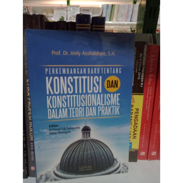 Jual Buku Perkembangan tentang Konstitusi & Konstitusionalisme dalam Teori&Praktik Prof Jimly ...