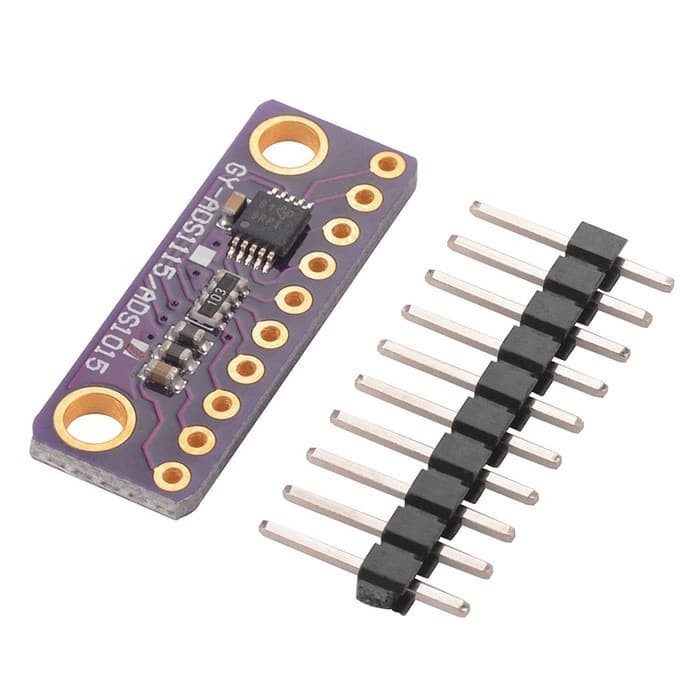Jual ADS1115 16 Bit I2C purple 4 Channel Module ADC with Pro Gain ...