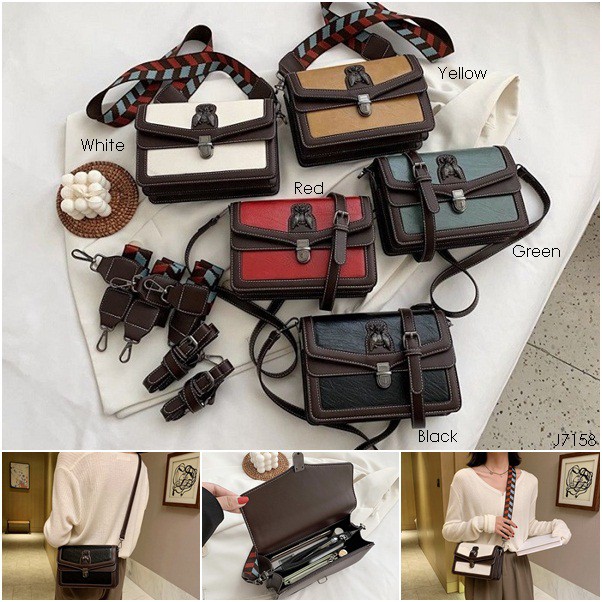 Jual VINTAGE WOMEN BAG TAS WANITA TAS REMAJA TAS KLIP TAS DARKMODE TAS ...