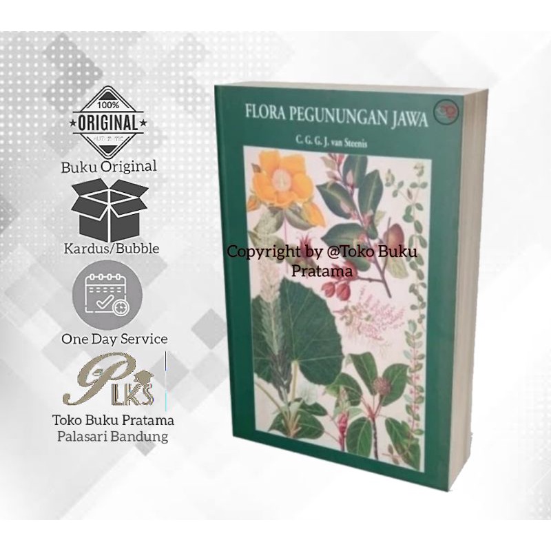 Jual Buku Flora Pegunungan Jawa - Van Steenis - ORI | Shopee Indonesia
