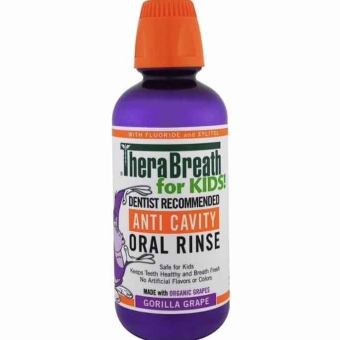 Jual thera breath therabreath kids anti cavity oral rinse 473ml 473 ml ...