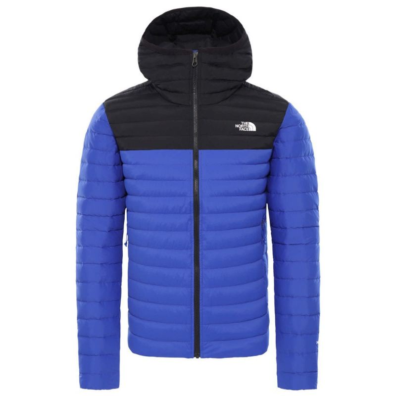 Jual Jacket tnf Mens blue black Hooded down jacket - Jacket Lipat tnf ...
