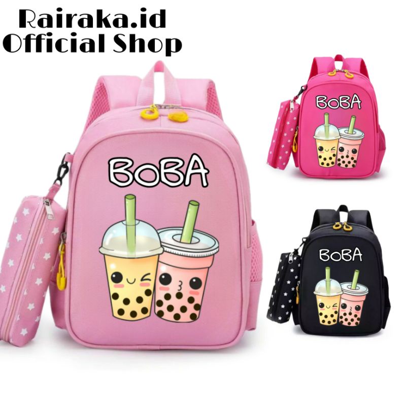 Jual Rairaka.id Boba Botol - Tas Anak Sekolah Tas anak Perempuan SD TK murah tas anak perempuan ...