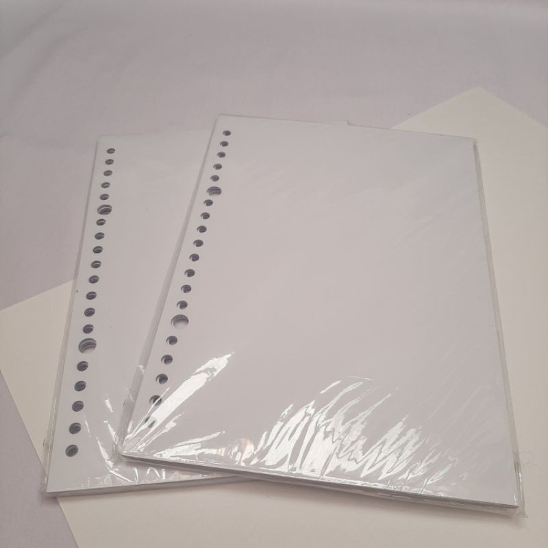 Jual Isi Binder Putih Polos A5 Isi 50/100 Lembar | Shopee Indonesia