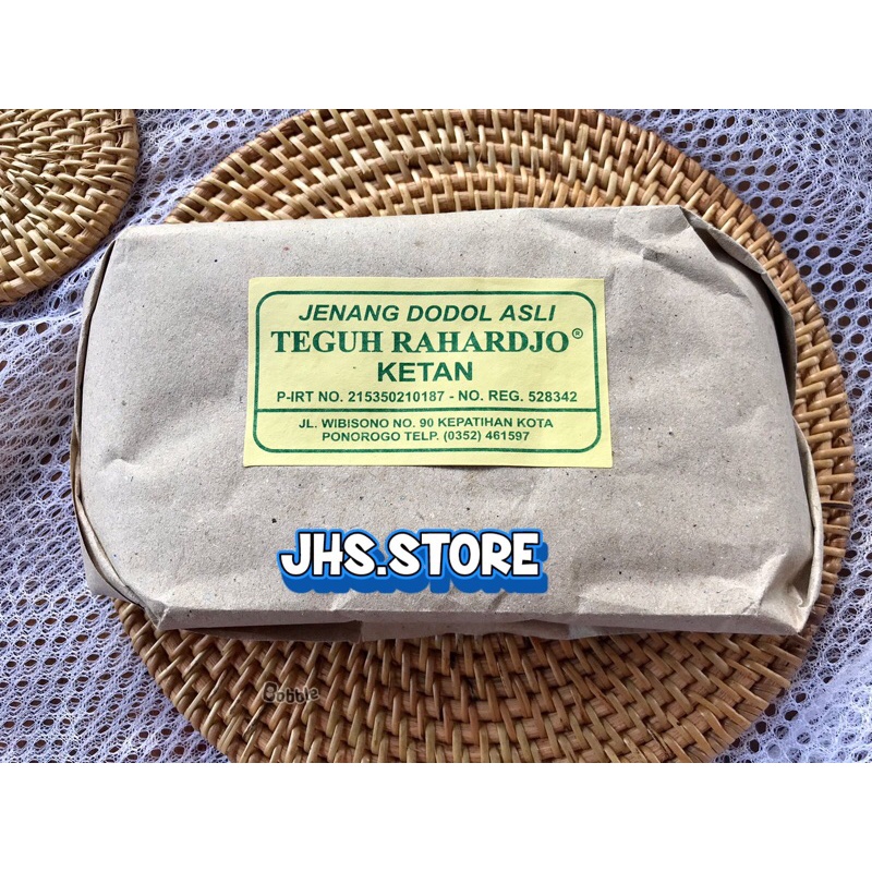 Jual Jenang Dodol Asli / Jenang Ketan Teguh Rahardjo Khas Ponorogo ...