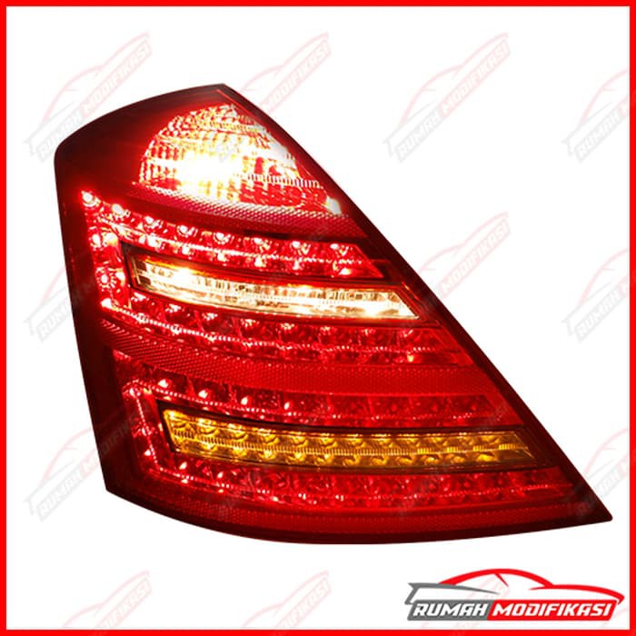Jual STOP LAMP - MERCEDES BENZ S-CLASS - w221 2007-2013 - RED CLEAR ...