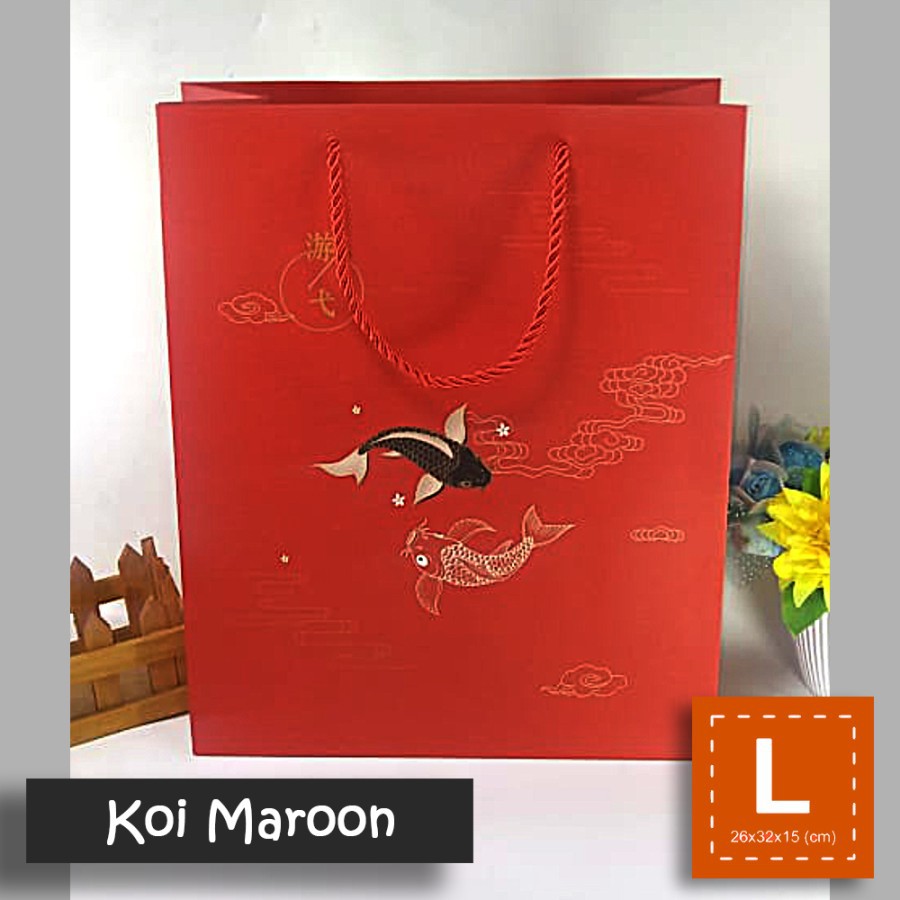 Jual Paper Bag Tali Motif / Tas Kertas Kado / Tas Ultah- L ANIMAL ...