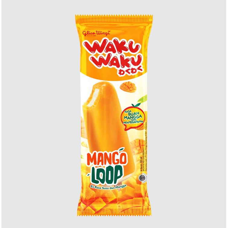 Jual WAKU WAKU Mango Loop 55ml | Shopee Indonesia