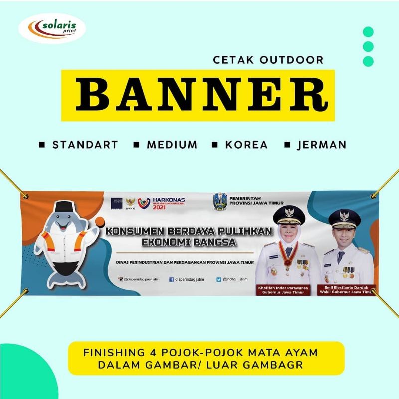 Jual Print Banner Outdoor MURAH+CEPAT bahan vynil 280gsm | SUPERSPEED 3 ...