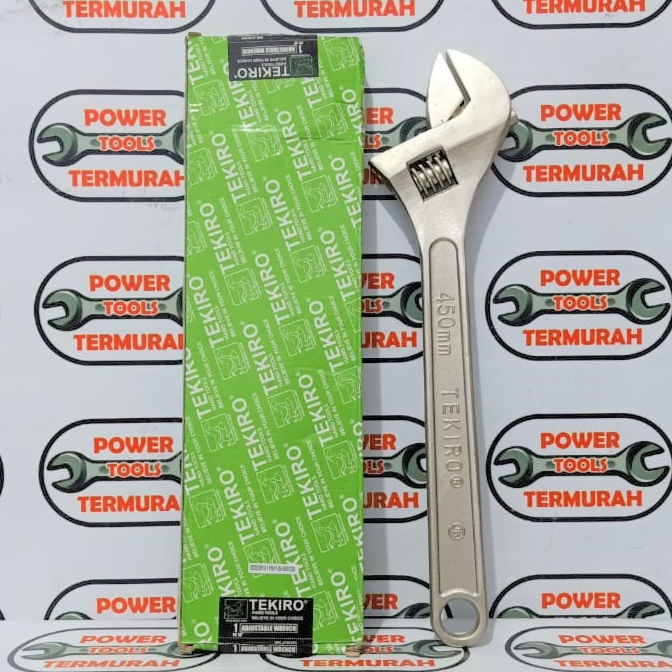 Jual Kunci Inggris Tekiro 18" Adjustable Wrench 18 inch | Shopee Indonesia