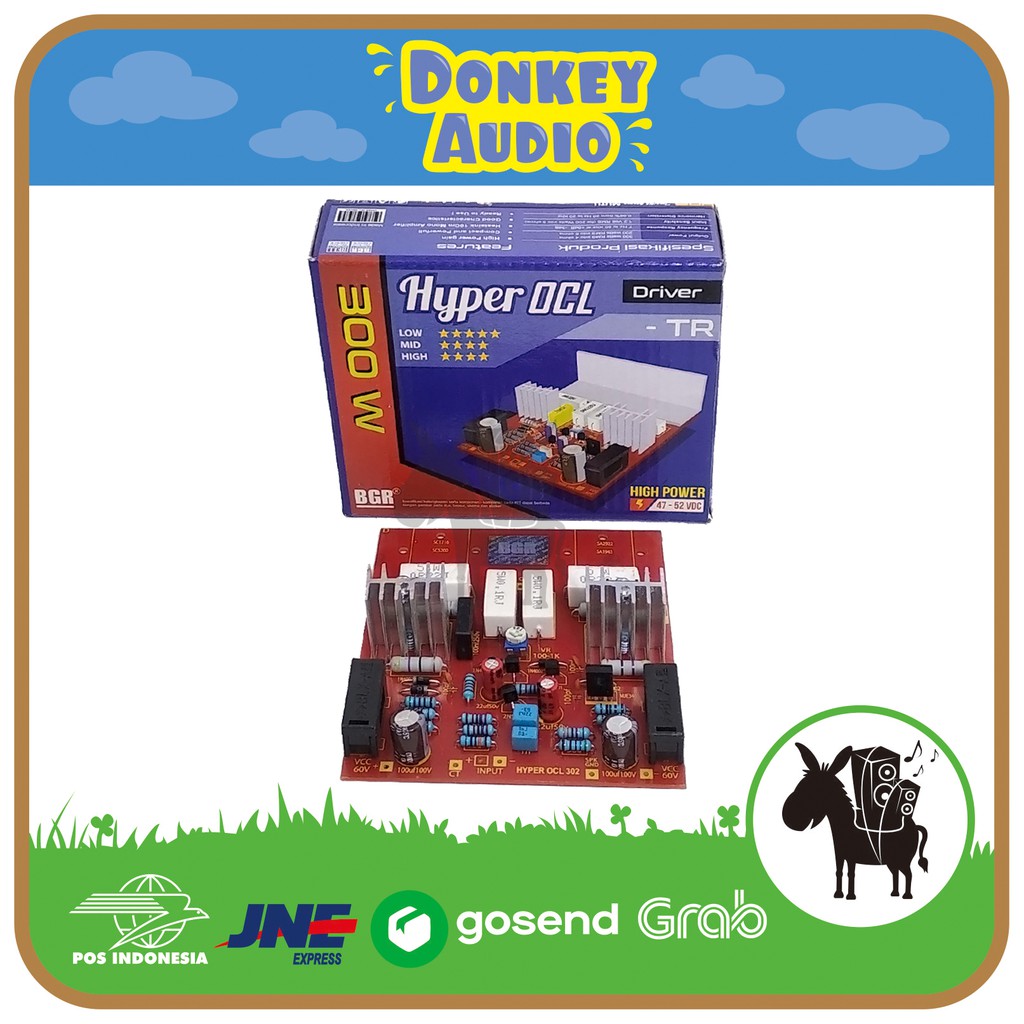 Jual Kit Module Power Amplifier Mono Hyper OCL 300W Tanpa Transistor ...