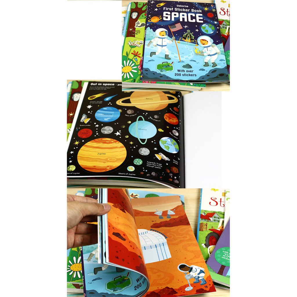 Jual Usborne First Sticker Book ( READY STOK ) | Shopee Indonesia