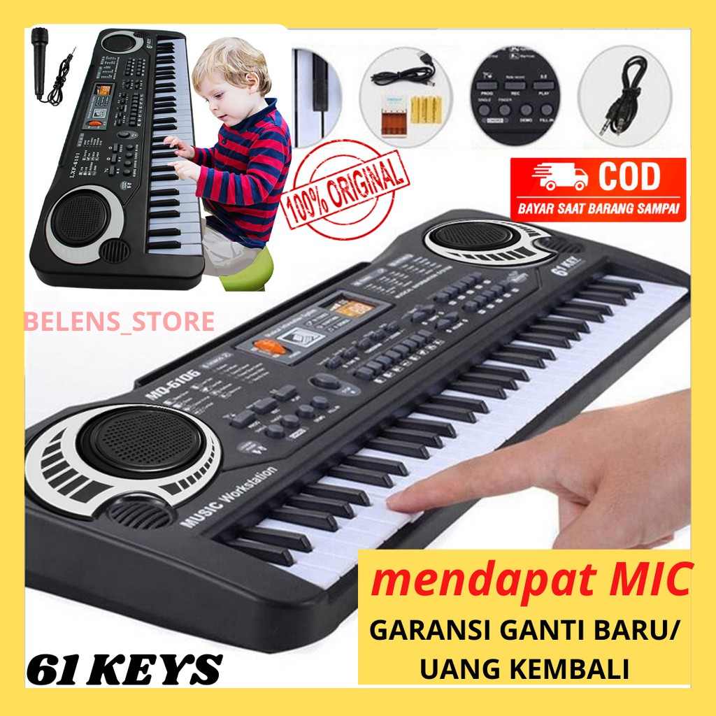 Jual COD Alat Keyboard Organ Piano Mainan Musik Anak dan Bayi / Mainan ...