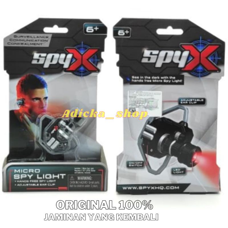 Jual SPYX MICRO SPY LIGHT 10124 mainan detective | Shopee Indonesia