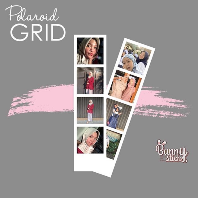 Jual POLAROID frame Grid (ecer) | Shopee Indonesia