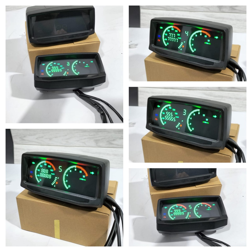 Jual SPIDOMETER DIGITAL GL NO SENSOR KM HONDA GL MAX GL PRO | Shopee ...