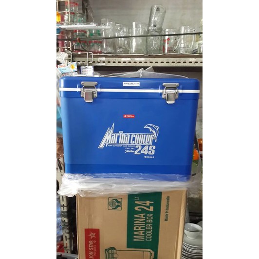 Jual Marina cooler box 24s box es 24 merk Lion Star | Shopee Indonesia