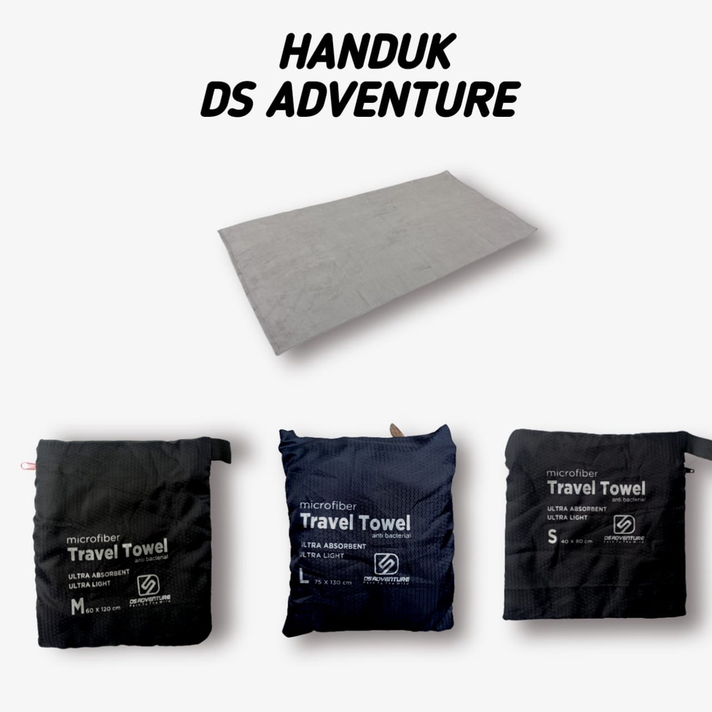 Jual Handuk travel handuk mandi handuk renang Ds Adventure - handuk ...