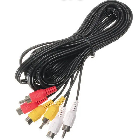 Jual Kabel AV Extension Male Female Perpanjang AV RCA Male to Female ...